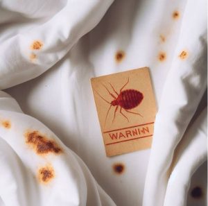 Early bed bug stains on sheets? Do this to remove
