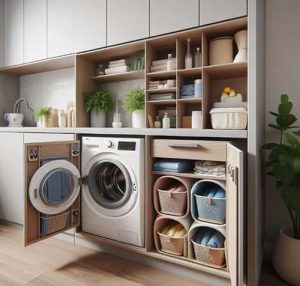 20 Washing Machine Cabinet Ideas To Enhance The Laundry Room