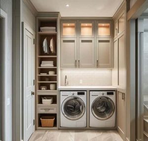 20 Washing Machine Cabinet Ideas To Enhance The Laundry Room
