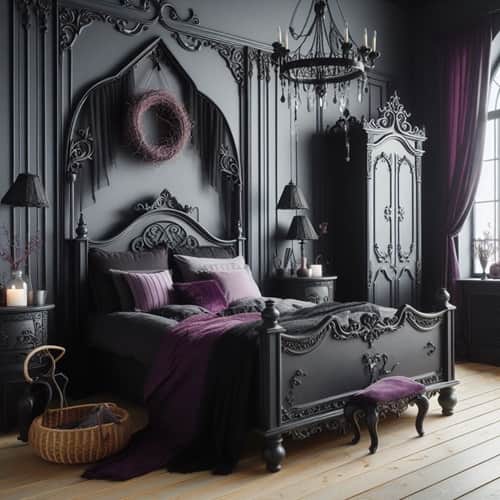 13 Whimsy Goth Bedroom Trends for a Stunning Makeover!