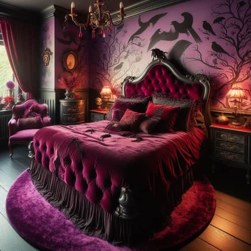 13 Whimsy Goth Bedroom Trends for a Stunning Makeover!