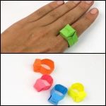 DIY Origami Rings: A Fun Craft Idea For Kids