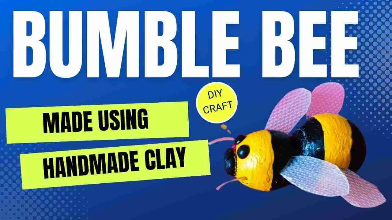 Craft Your Own Lifelike DIY Clay Bumble bee! (Clay Made)