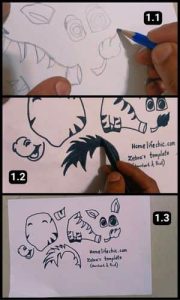 Paper Zebra Craft for Kids (Includes Printable Template)