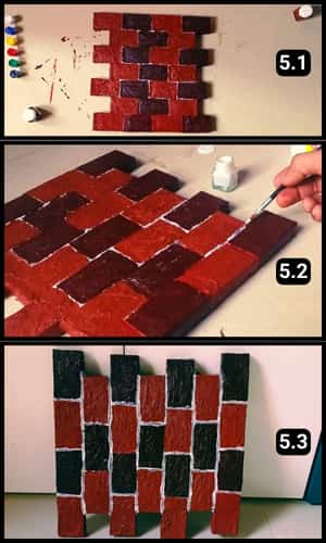 DIY Bedroom Wall Hanging Decor Using Empty Cigarette Boxes