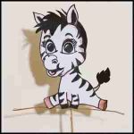 Paper Zebra Craft for Kids (Includes Printable Template)