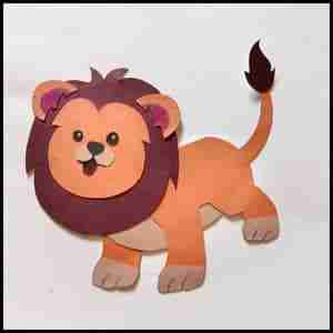 Paper Lion Craft For KIDS (10 Minutes Of Pure Fun)