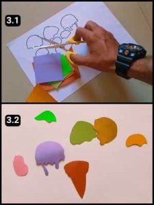 Paper Ice Cream Craft For Kids (Free Template Included)