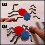 Paper Spider Craft For KIDS (Free Printable Template)