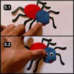 Paper Spider Craft For KIDS (Free Printable Template)