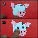 Paper Cow Craft for Kids (Printable Template Included)