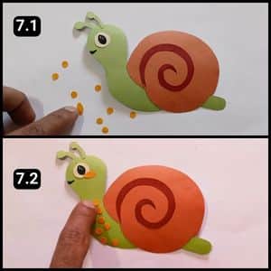 10-Min Paper Snail Craft for Kids (KIDS LOVE THIS!)
