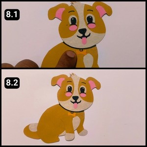 Paper Puppy Craft For Kids (Includes Dog Craft Template)