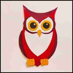 Easy Paper OWL Craft for KIDS (8 Minute Craft)