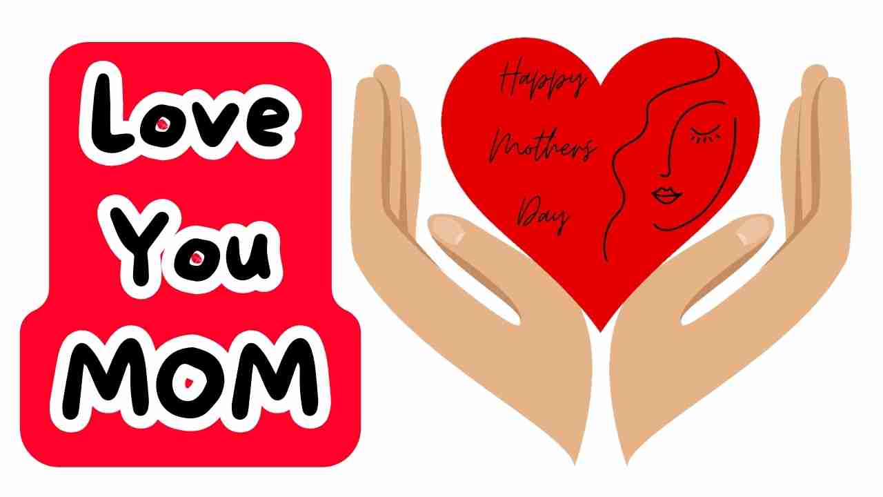 Paper Heart Mothers Day Craft for Kids (Free Template)