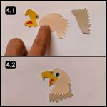 Easy Paper Eagle Craft for Kids (Includes free template)