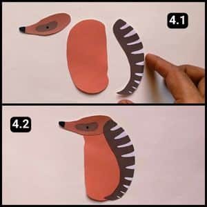 Paper Numbat Craft for Kids (With Free Template)