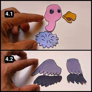 Paper Vulture Craft for Kids (With Printable Template)