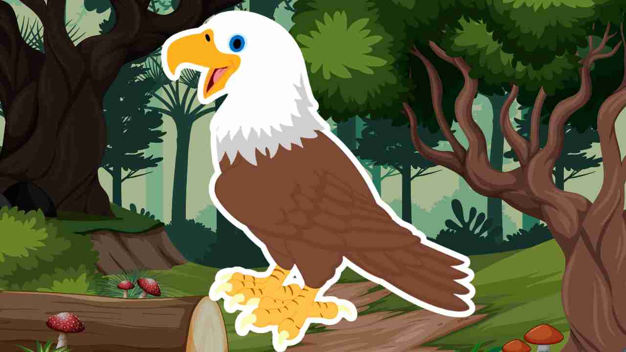Easy Paper Eagle Craft for Kids (Includes free template)