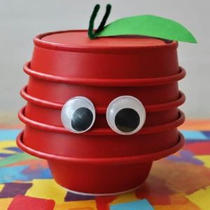 14 Simple 3D Apple Craft Ideas for KIDS Of All Ages