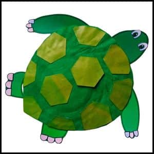 Paper Plate Turtle Craft for KIDS (Free Template Included)