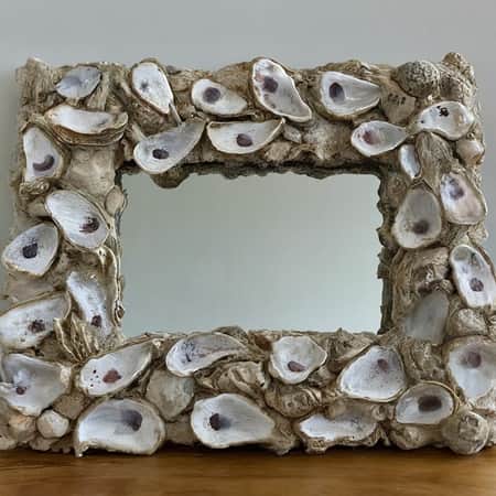 12 Stunning DIY Sea Shell Mirror Frame Ideas