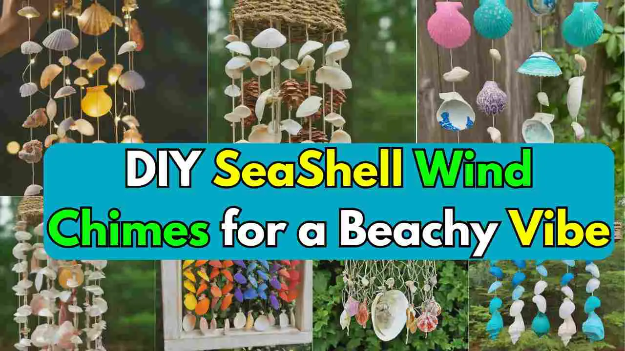 12 Cool DIY SeaShell Wind Chimes for a Beachy Vibe