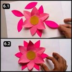 Easy Paper Lotus Craft for Kids (Free Lotus Template)