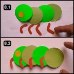 Happy Paper Caterpillar Craft For KIDS (Template Included)