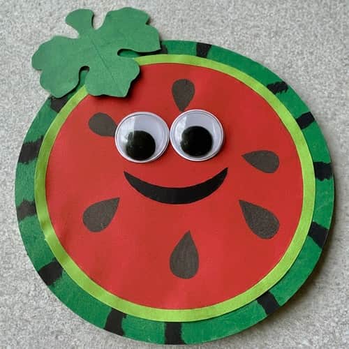 14 Unique Watermelon Crafts for KIDS of All Ages