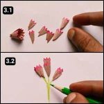 Mini Flower Garden Craft Using Pencil Waste