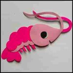 Paper Shrimp Craft for KIDS (Cuteness Overloaded)