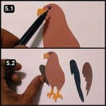 Paper Kite Bird Craft for Kids (Template Included)