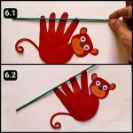 Handprint Monkey Craft for Kids (With Template)