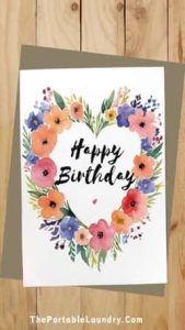 15 Stunning Watercolor Birthday Cards That Steals the Show