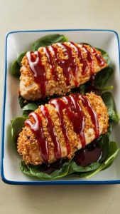 Candy Cane Chicken Bake With Cranberry (Christmas Main)