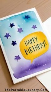 15 Stunning Watercolor Birthday Cards That Steals the Show