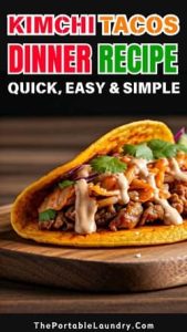Kimchi Pancake Tacos: Fusion at Its Best (Easy Dinner Idea)