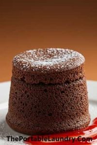 French Souffle au Chocolat (Zero Oil Dessert)