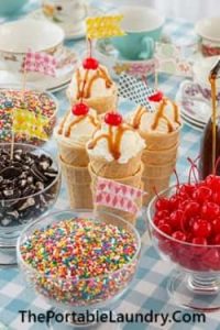 20 Ice Cream Sundae Bar Ideas for National Ice Cream Day